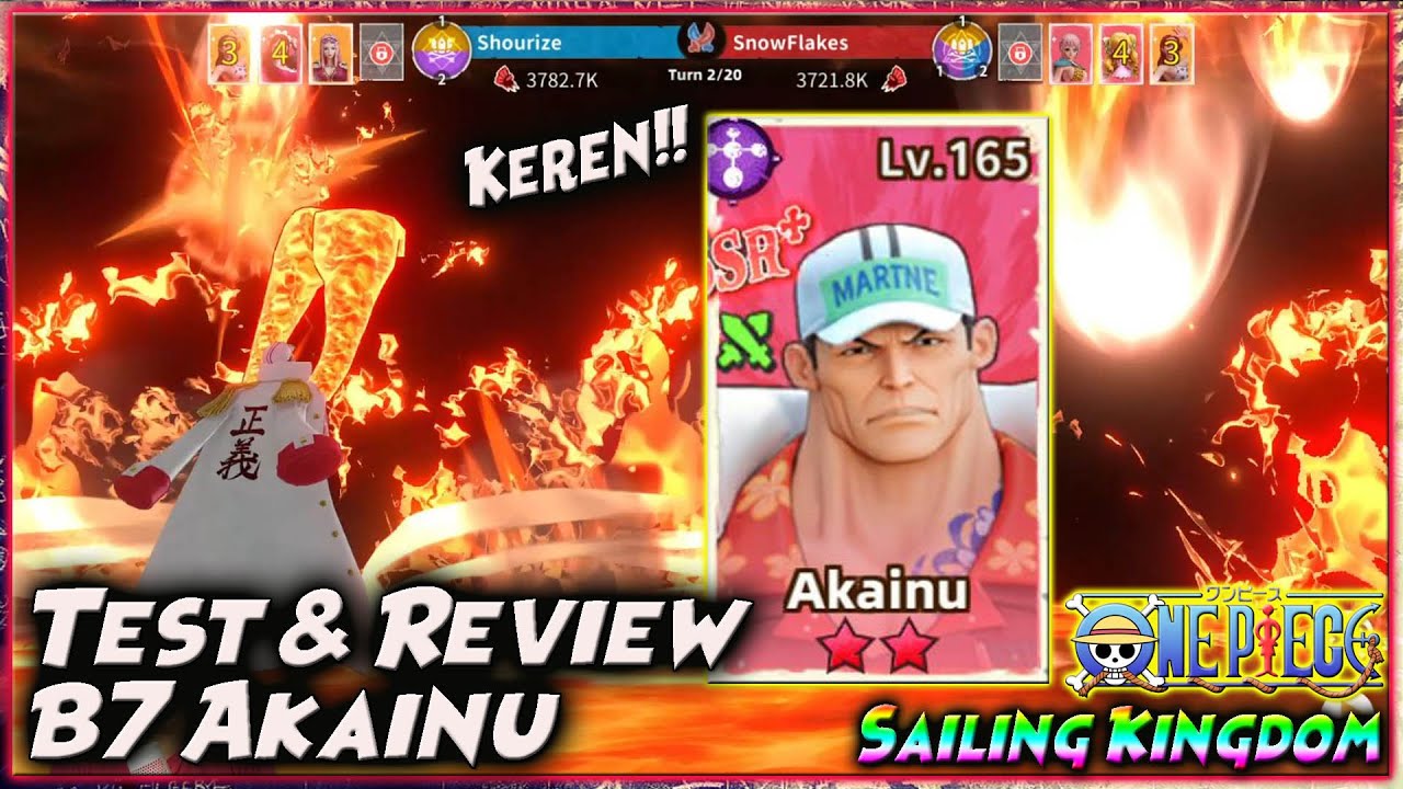 DAIFUNKA!! TEST & REVIEW B7 AKAINU "TANKER AOE MAGE GG CUI.." 🔥 ONE ...