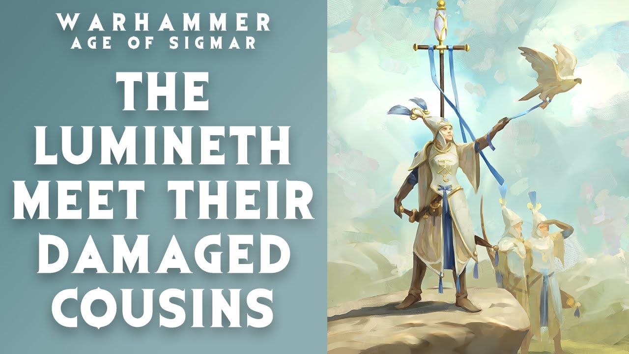The Lumineth Realm-Lords Run Into Family | Warhammer Age of Sigmar Lore ...