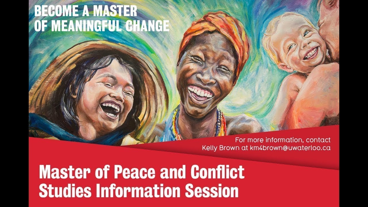 Master of Peace and Conflict Studies Information Session - YouTube