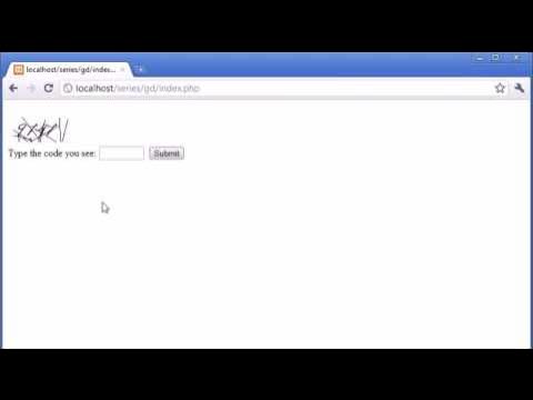 164 Creating Captcha Image Security Part 1 - YouTube