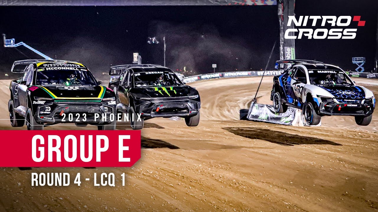 2023 Nitrocross Phoenix | Round 4 | Group E LCQ 1 - YouTube