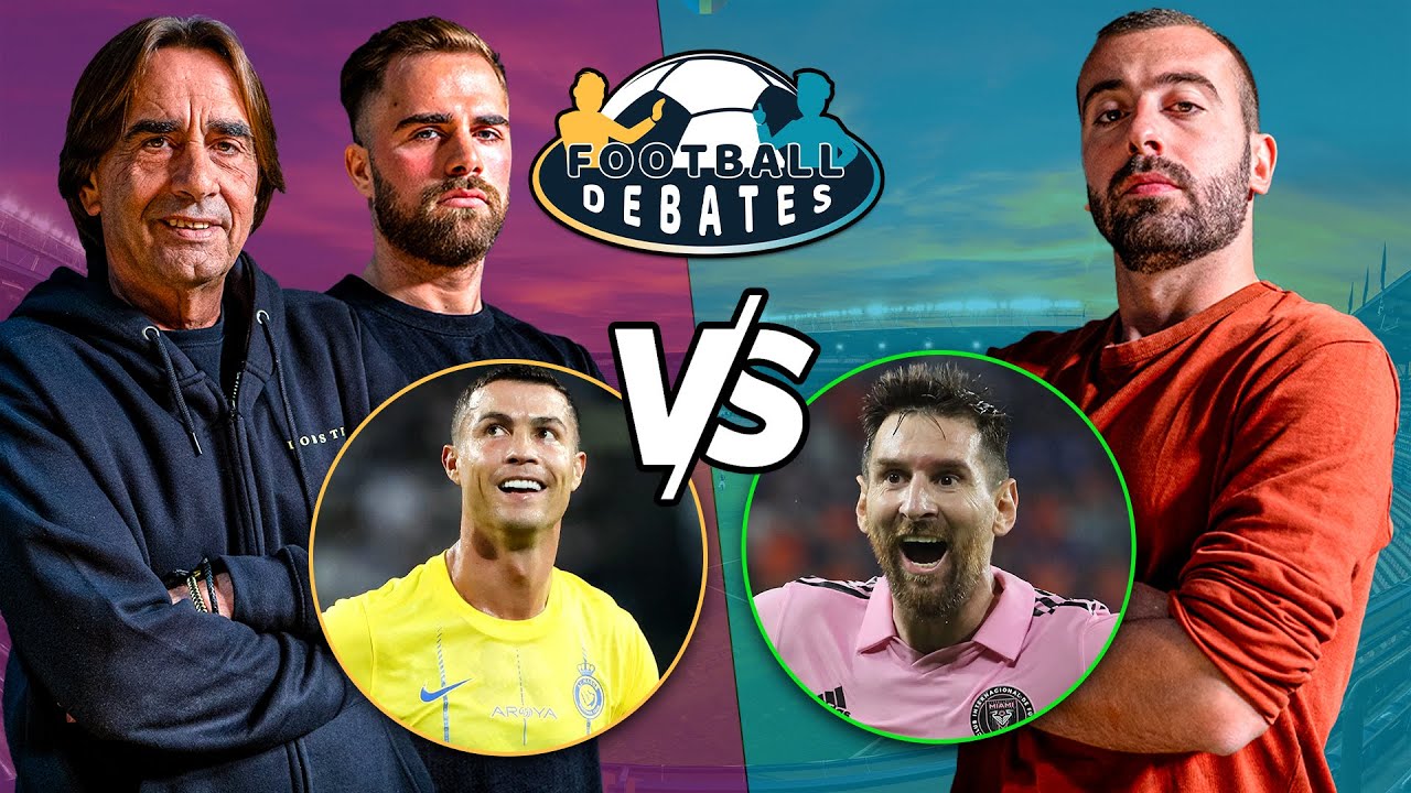 RONALDO VS MESSI | Football Debates (ft. El Mago & Φάδερ) - YouTube