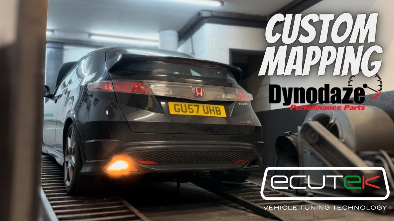 Ecutek Custom Remap Honda Civic Fn2 TypeR - YouTube