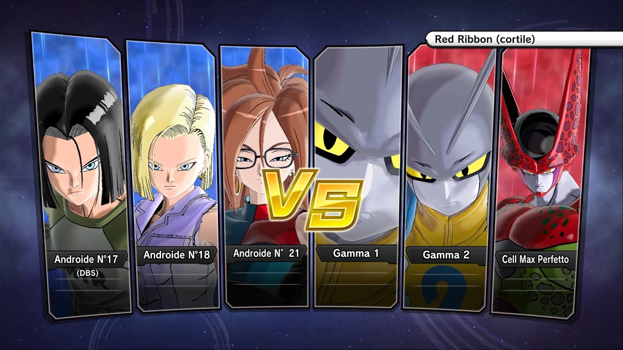 Xenoverse 2 - Requested match (PC): N°21/N°18/N°17 DBS vs Gamma 1/Gamma ...