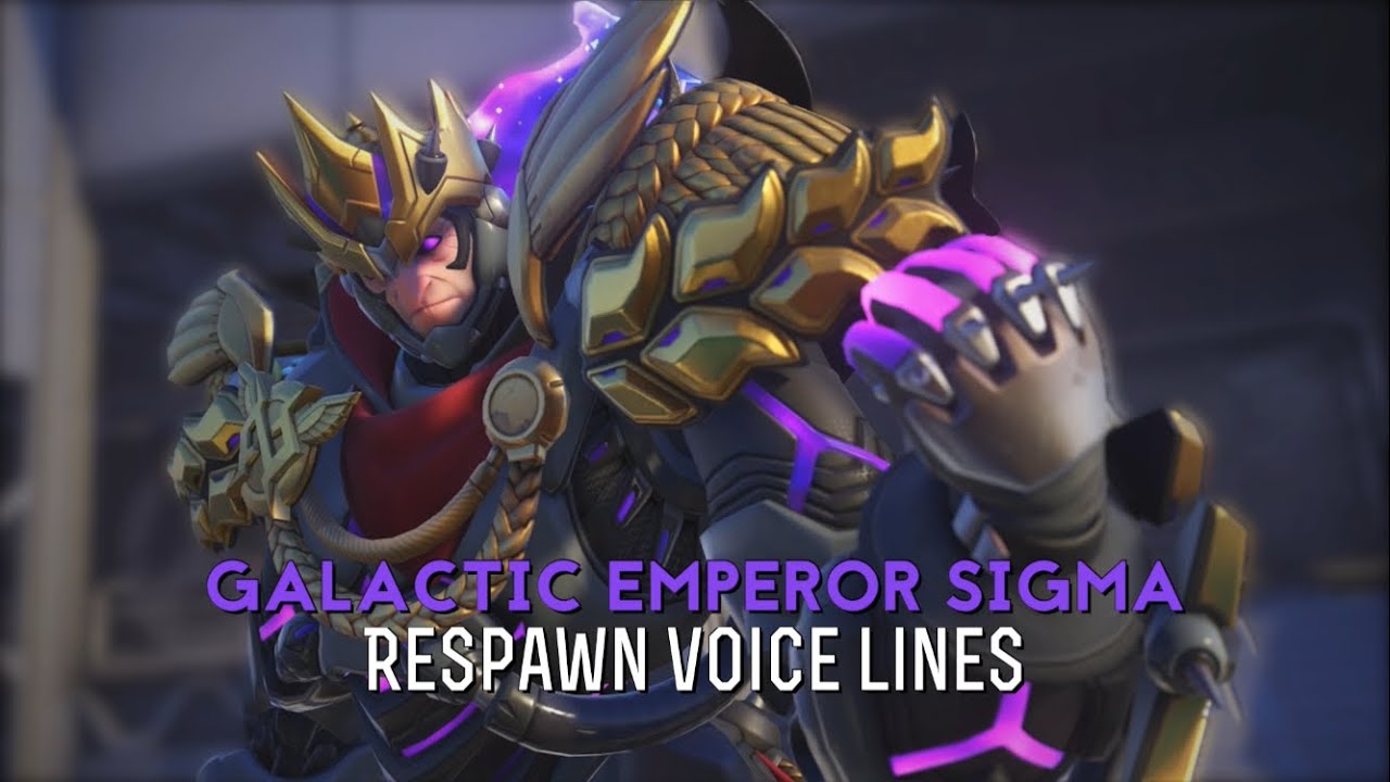 Galactic Emperor Sigma's Respawn Voice Lines - YouTube