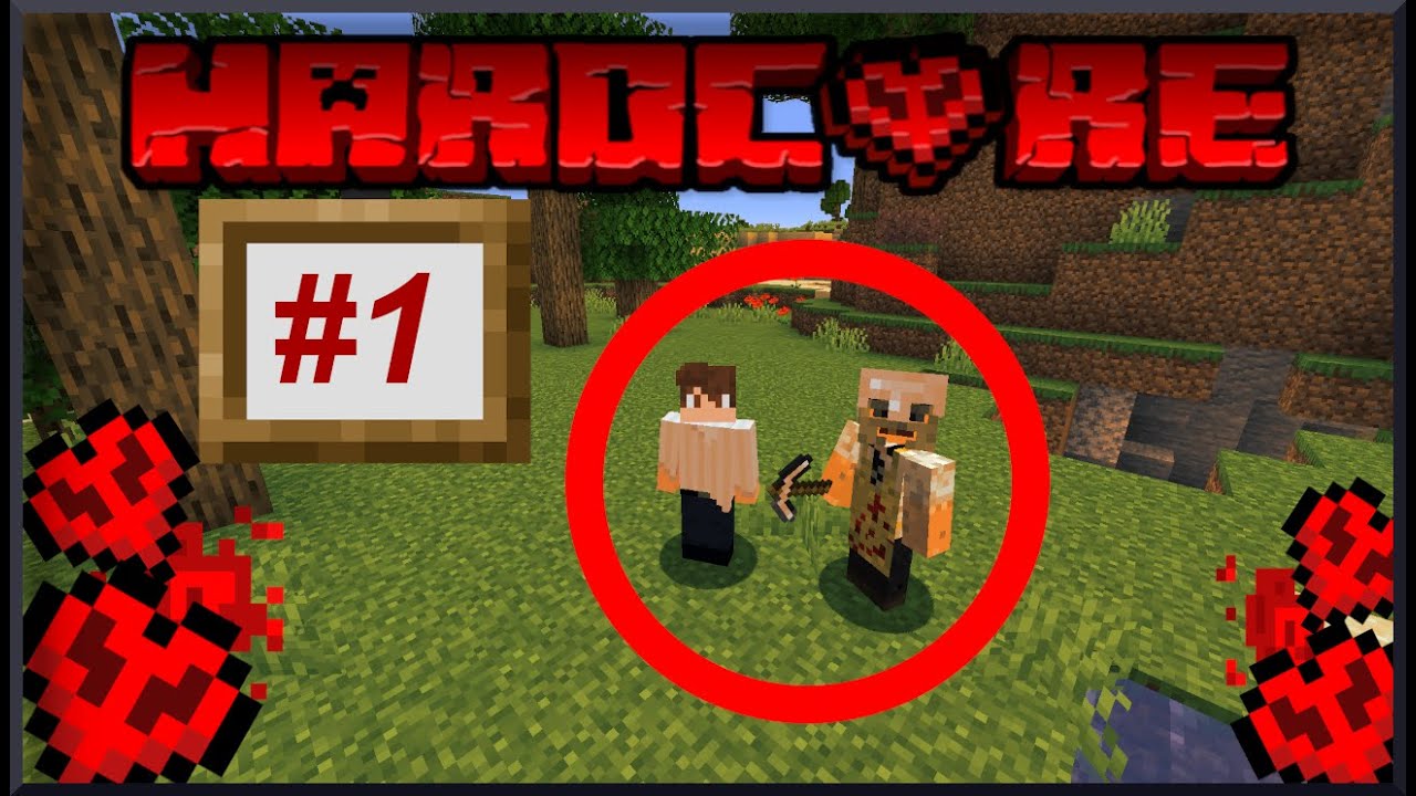 POSZUKIWANIA BAZY - Minecraft HARDCORE #1 - YouTube