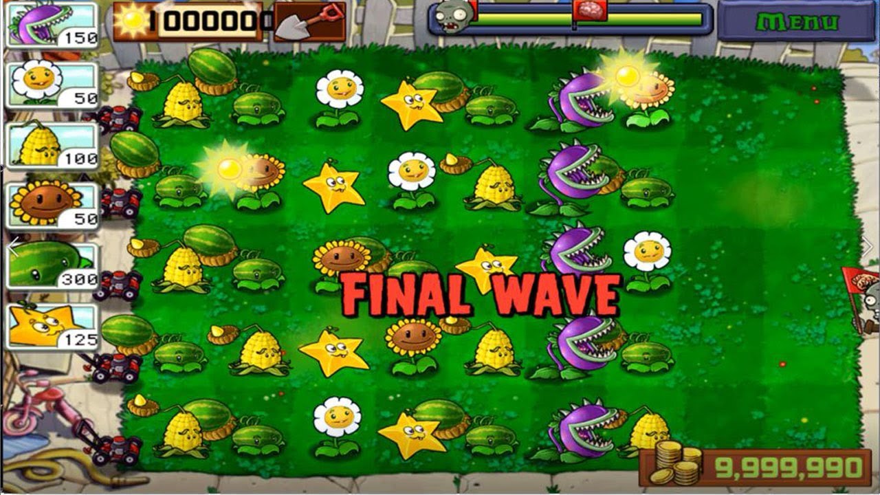 Plants vs Zombies - All Plants vs Zombies #50 - YouTube