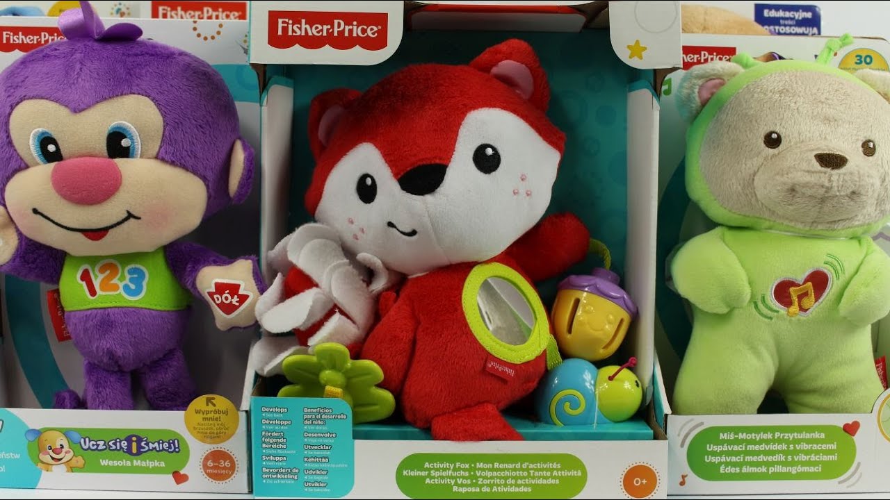 Fisher-Price - Stuffed Toys Collection for Little Children - YouTube