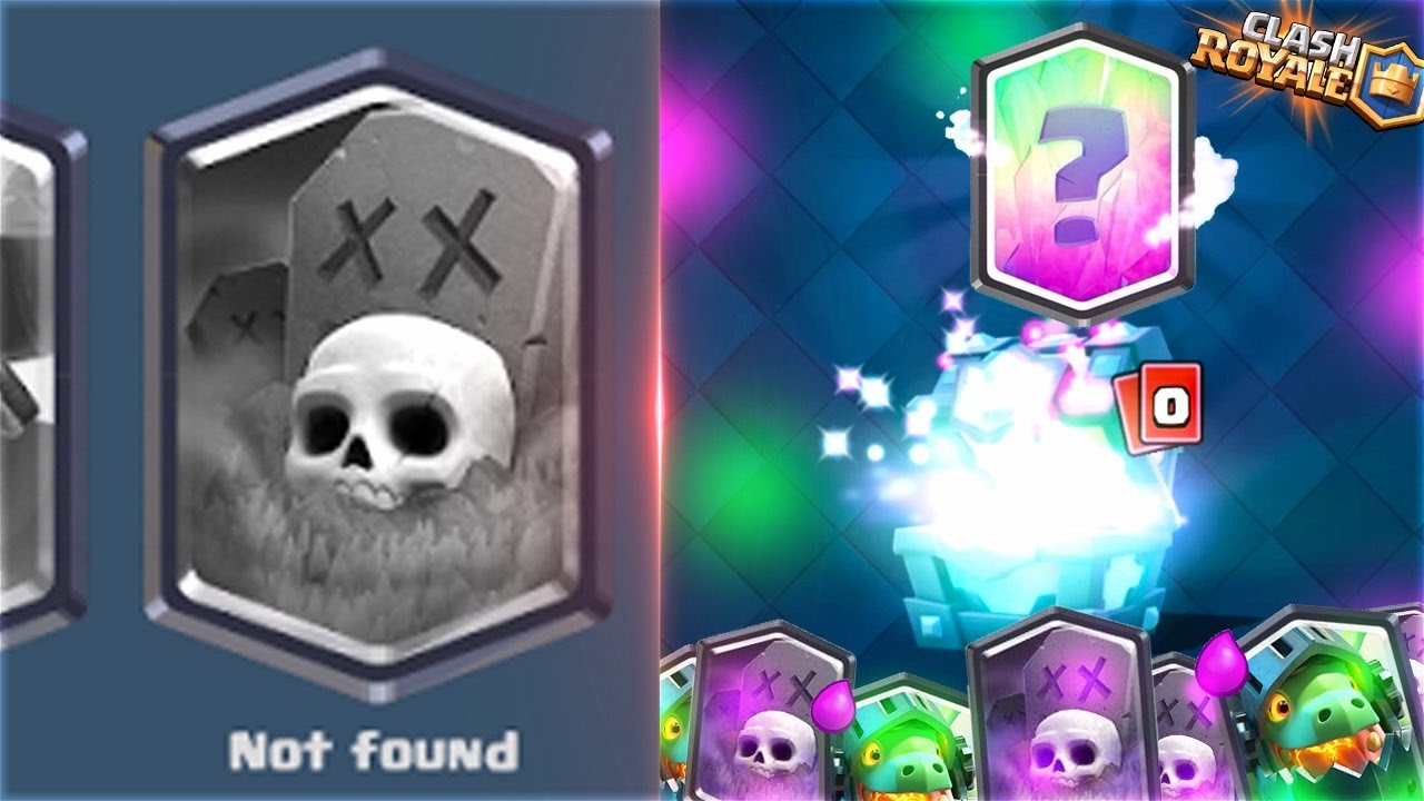 GEMMING LEGENDARY CHEST For NEW "GRAVEYARD SPELL" CARD!! Clash Royale ...