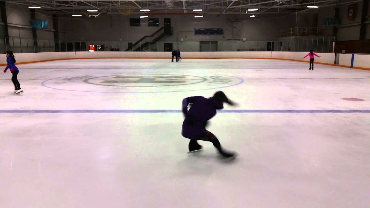 Broken leg sit spin (Level 3) - figure skating elements by Diana ...