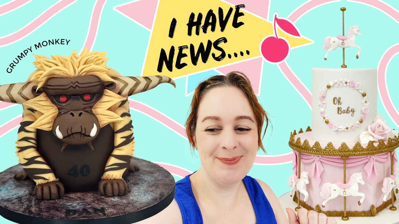 I Have News.... | Monster Hunter Cake | Cake Studio Vlog - YouTube