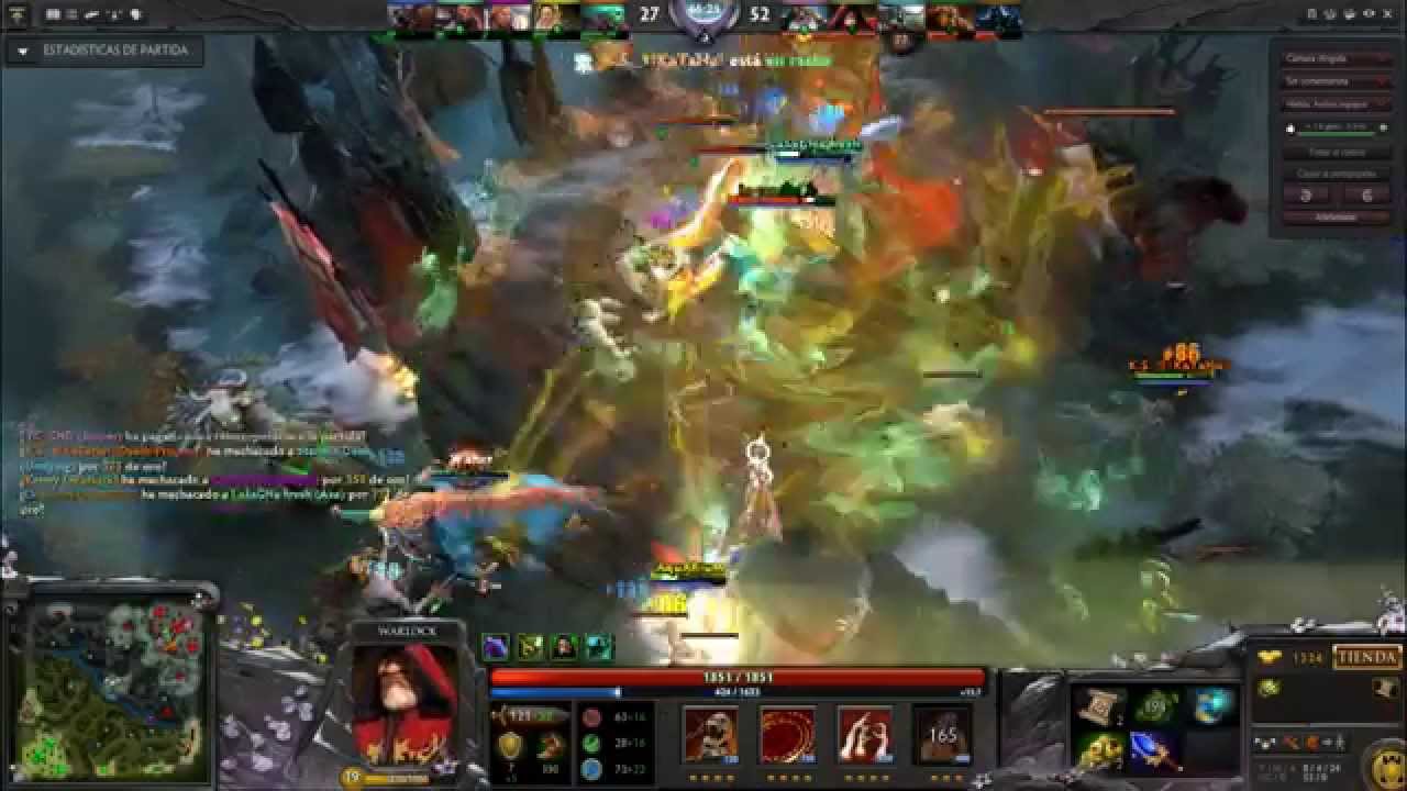 Dota 2 - Year Beast Brawl Event (New Bloom) Warlock and Earthshaker ...