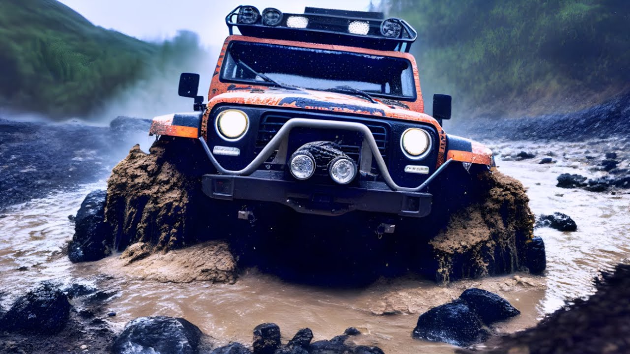 SOLO CAMPING ADVENTURE RC CAR Trailing - 1/8 Scale YK4082 Rock Rubicon ...