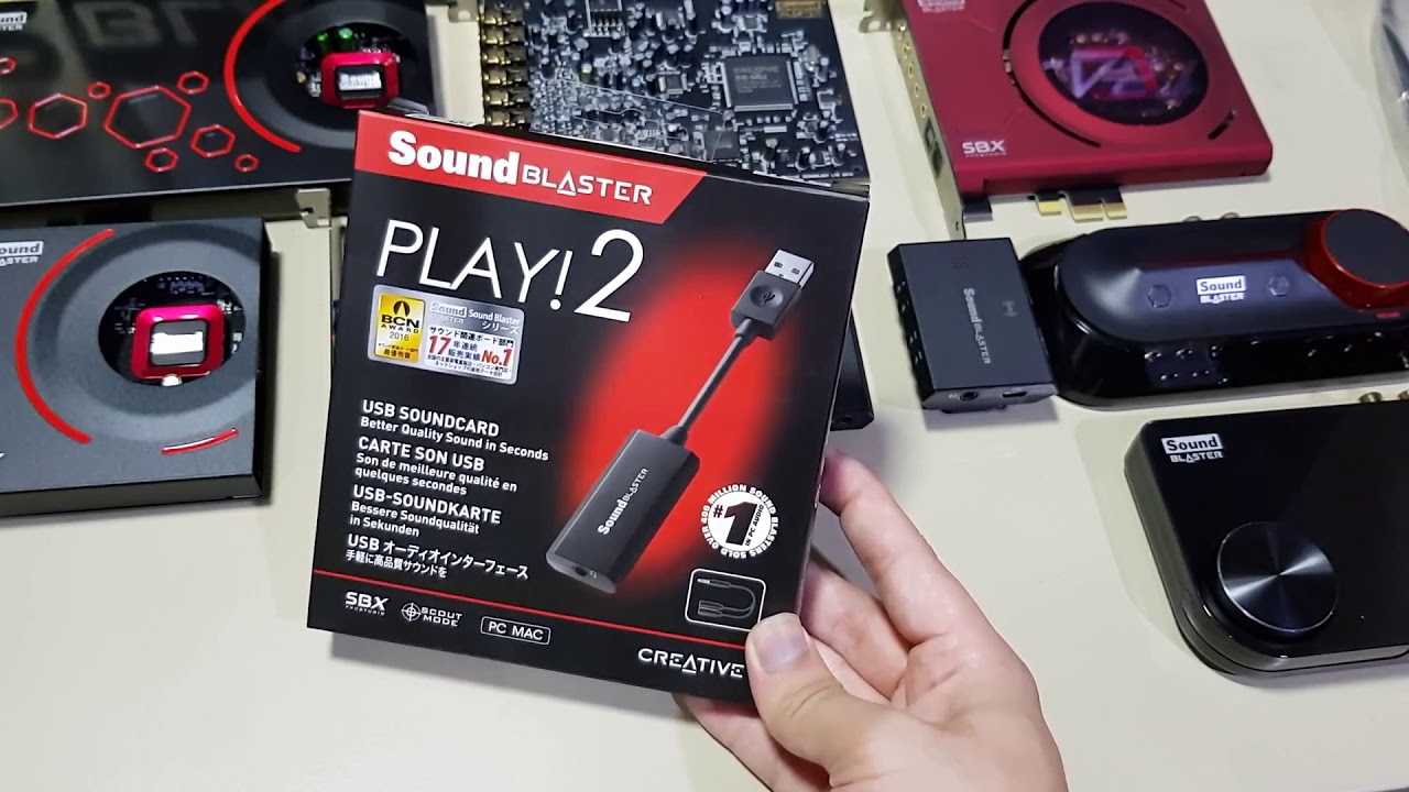 แกะกล่องพรีวิว | Creative Sound Blaster Play 2 - YouTube