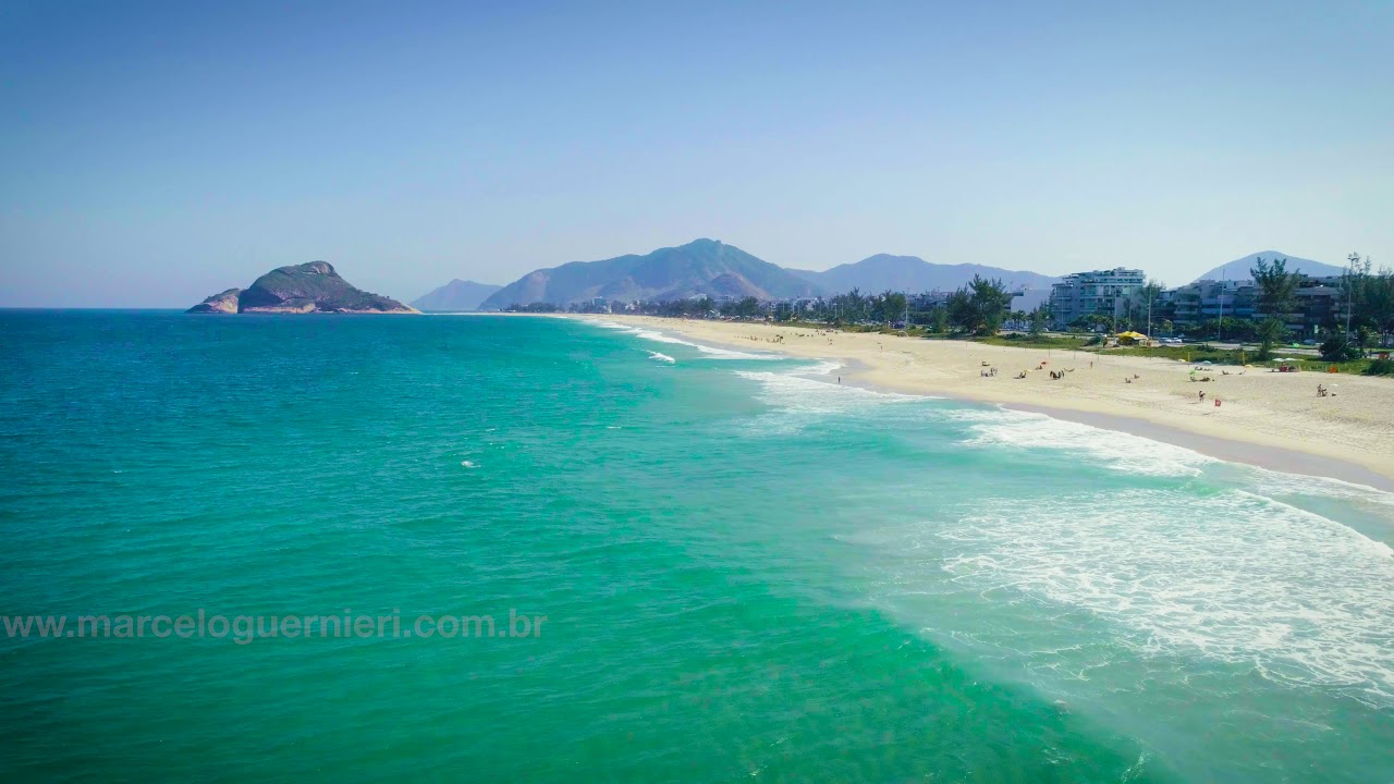 Praia do Recreio - Rio de Janeiro - Posto 10 - Drone 4K - YouTube