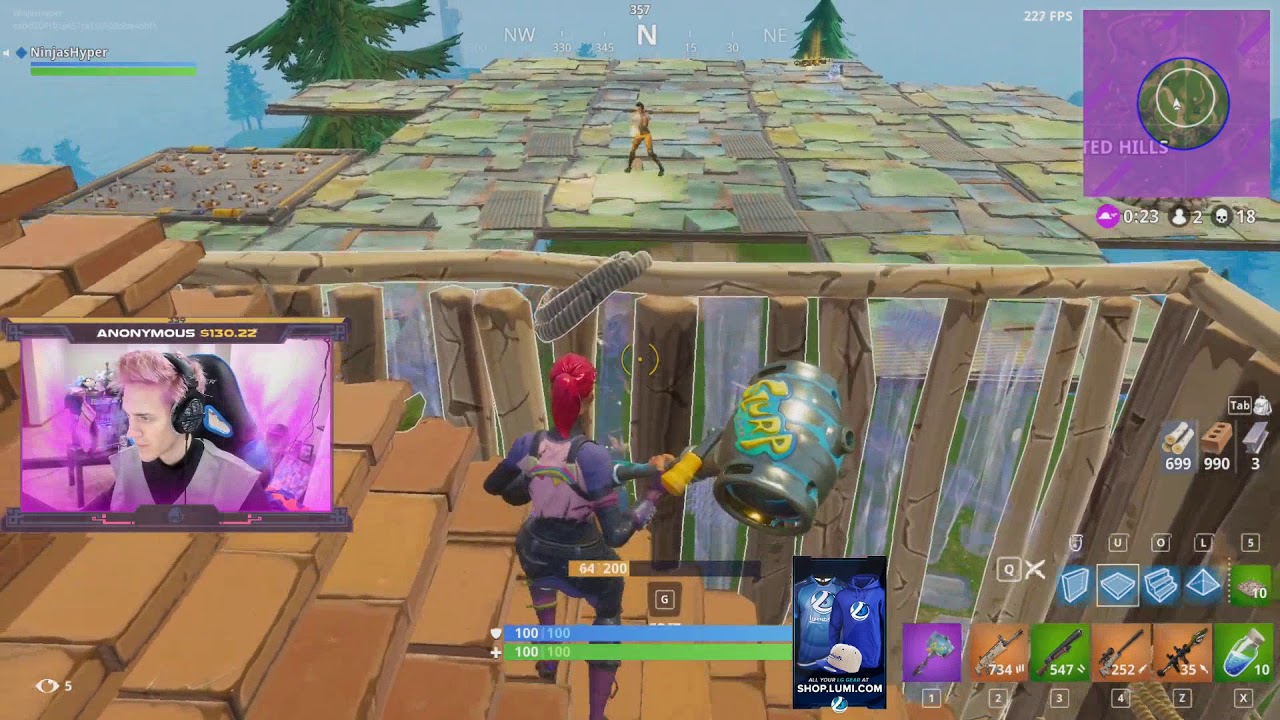 Fornite Daily Highlights | Ep. 122 | Ninja, xQcOW, Grimmmz, LavLu ...