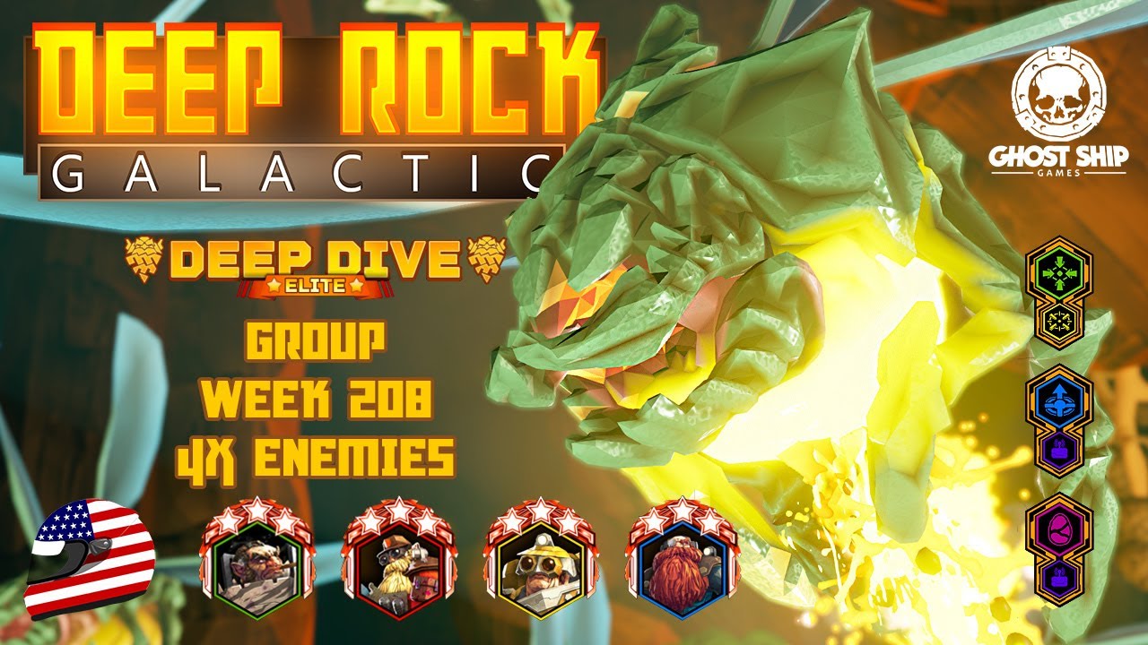Deep Rock Galactic - Group Elite Deep Dive 4x Enemies Mod [Week 208 ...