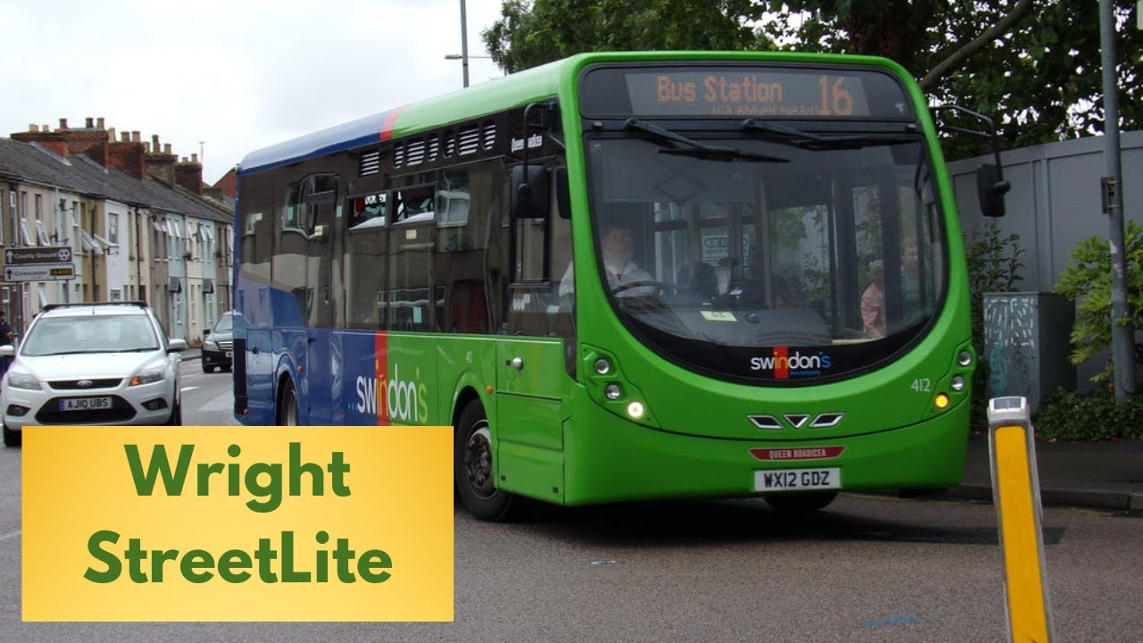 A Ride On A Wright StreetLite In Swindon | 13/01/24 - YouTube