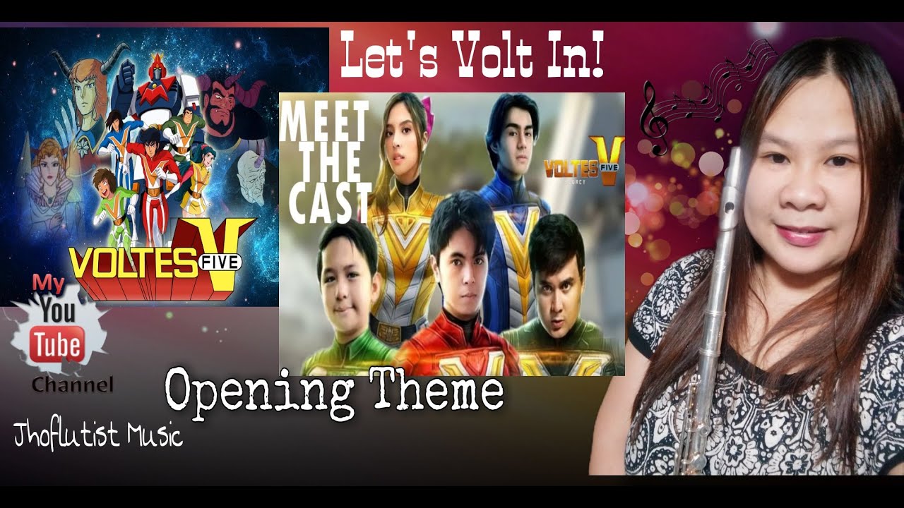 Voltes V| Theme Song #voltesvlegacy#voltesv#flutecover - YouTube
