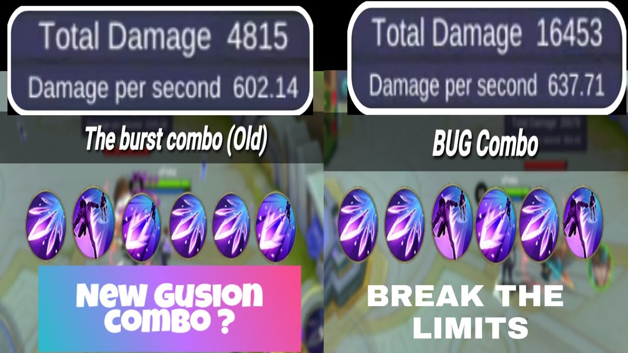 New Gusion combo tutorial Para kay Eislee - YouTube