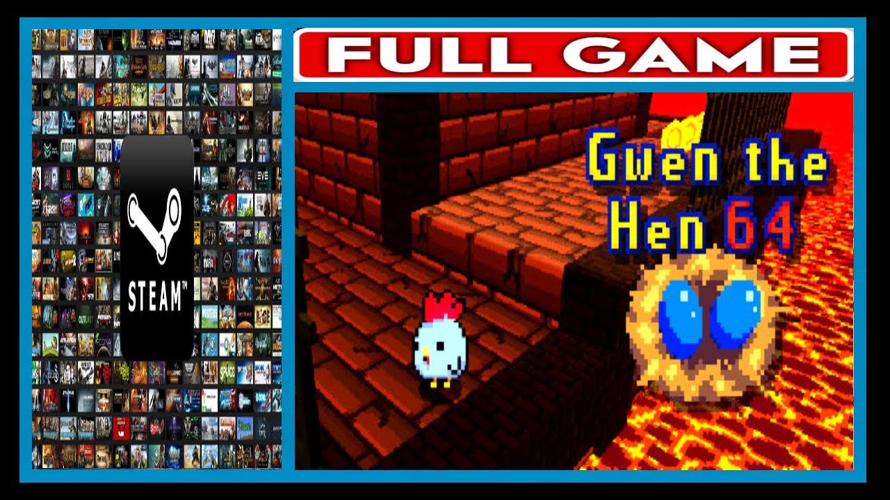 Gwen The Hen 64-Full Game / PC Gameplay ( No Commentary ) Steam - YouTube