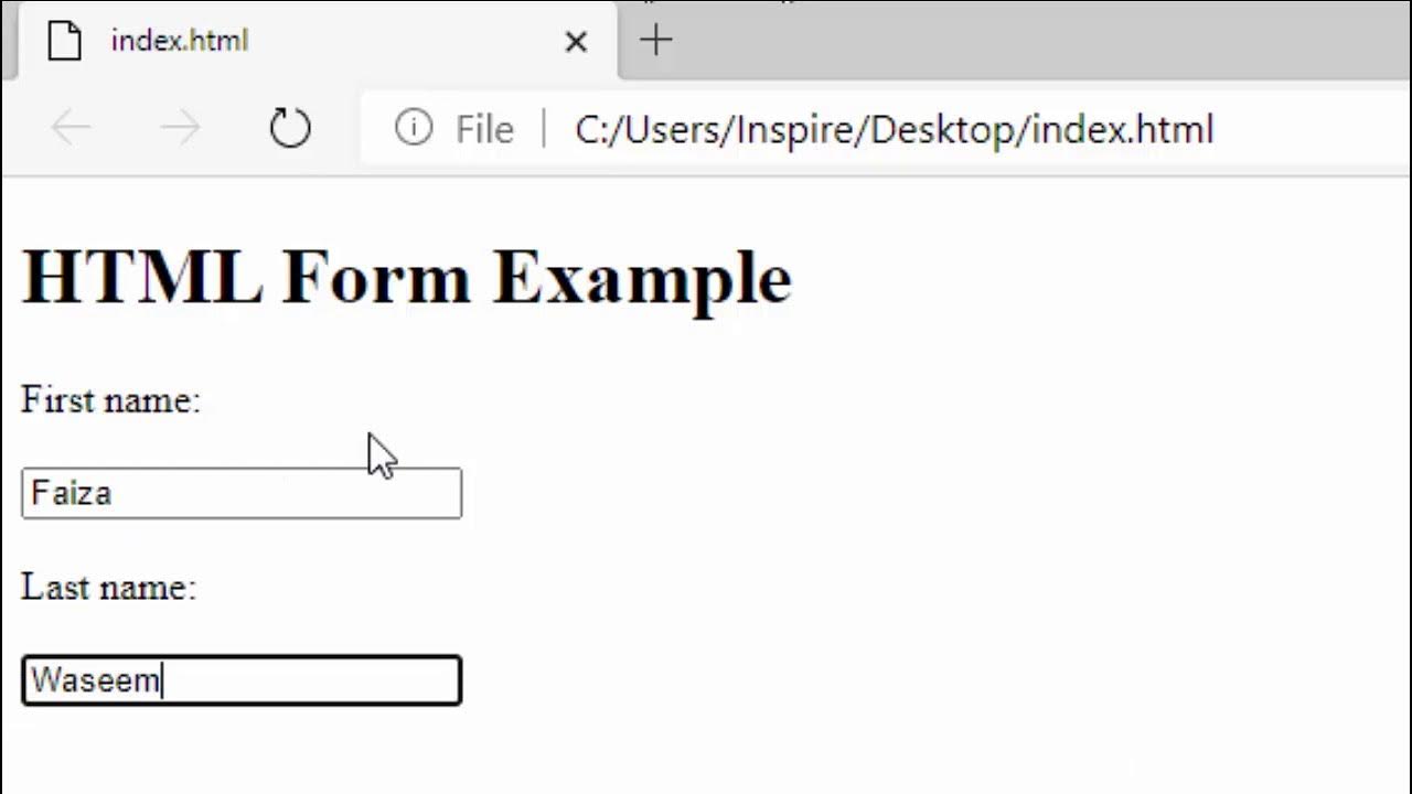 Web designing ! Lec 69 HTML Form Tutorial ! Form attributes in html in ...