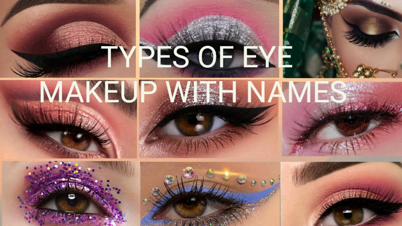 TYPES of eye makeup with names #eyemakeup #eyenames #makeup ...