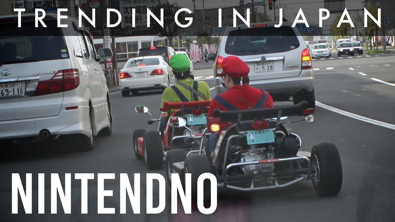 Real-Life Mario Kart service sued by Nintendo - YouTube