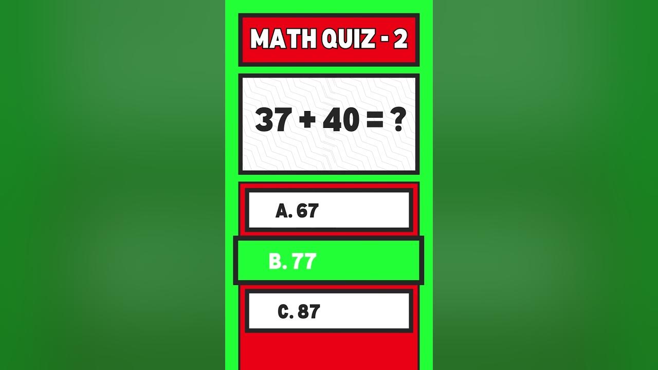 Math Challenge: 🤯 Test Your Math Skills! 🧠 #MathChallenge #quiz # ...