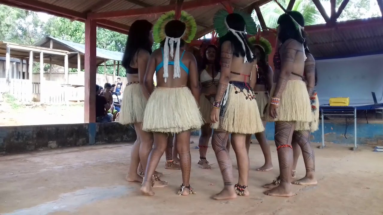 Apresentação cultural do Apiaká -aldeia mayroby juara-MT - YouTube