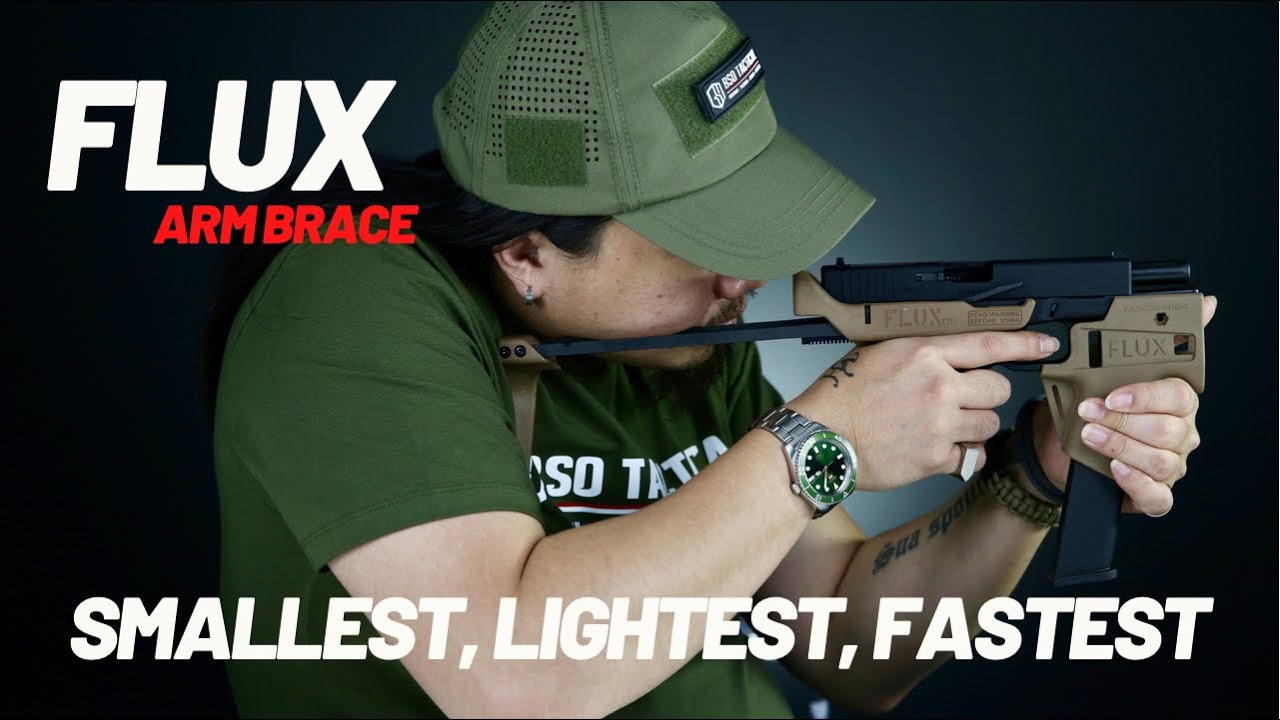 Flux Arm Brace for Glock - Smallest Lightest Fastest bikin unit ...