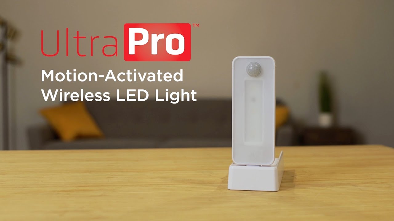 53218: UltraPro Motion-Activated Wireless LED Light - Overview - YouTube