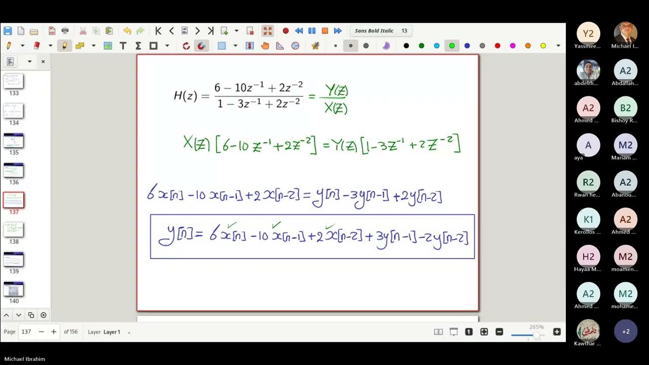 [ECE451s] Digital Signal Processing Basics - Lecture(7) - Dr. Michael - YouTube