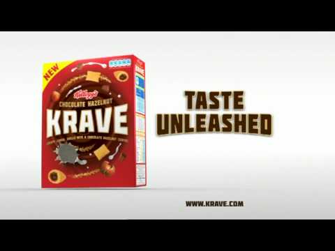 Krave: A new breed of cereal is unleashed. Chase TV Ad. - YouTube