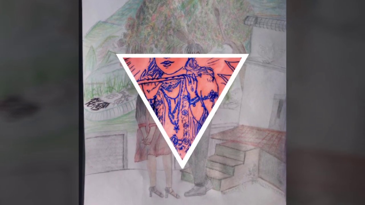 Learn name drawing How to draw name of Vidya in Hindi - YouTube