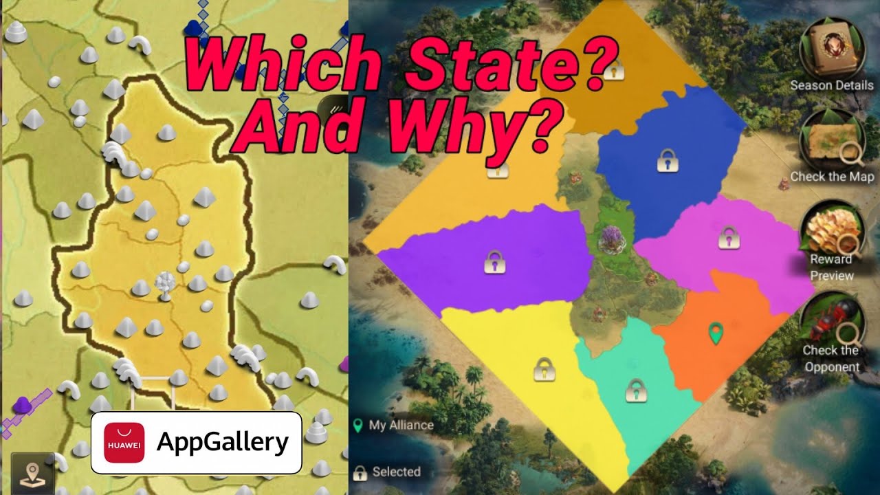Which State you should select and why in the lost island || The Ants ...