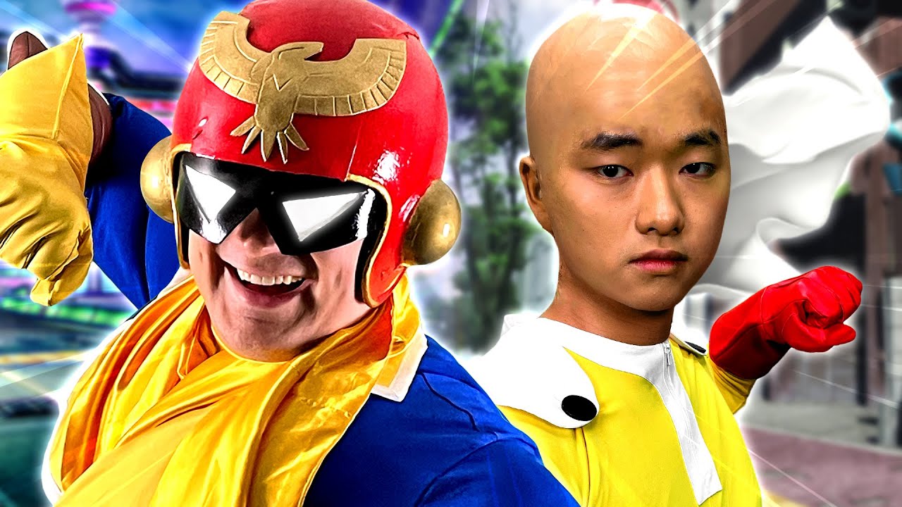 Saitama vs Captain Falcon | Gridline Rap Battles Season 3 - YouTube