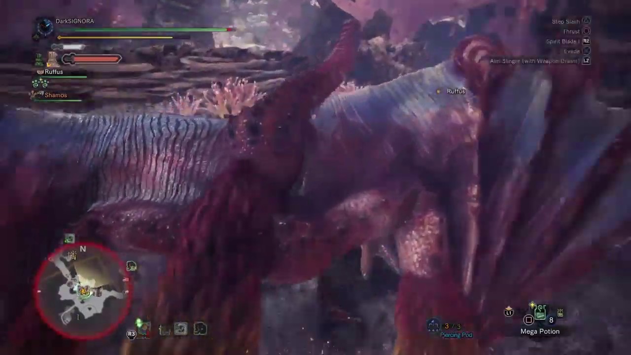 MHW Iceborne - Coral Pukei-Pukei Mini/Smallest Gold Crown (Measuring ...