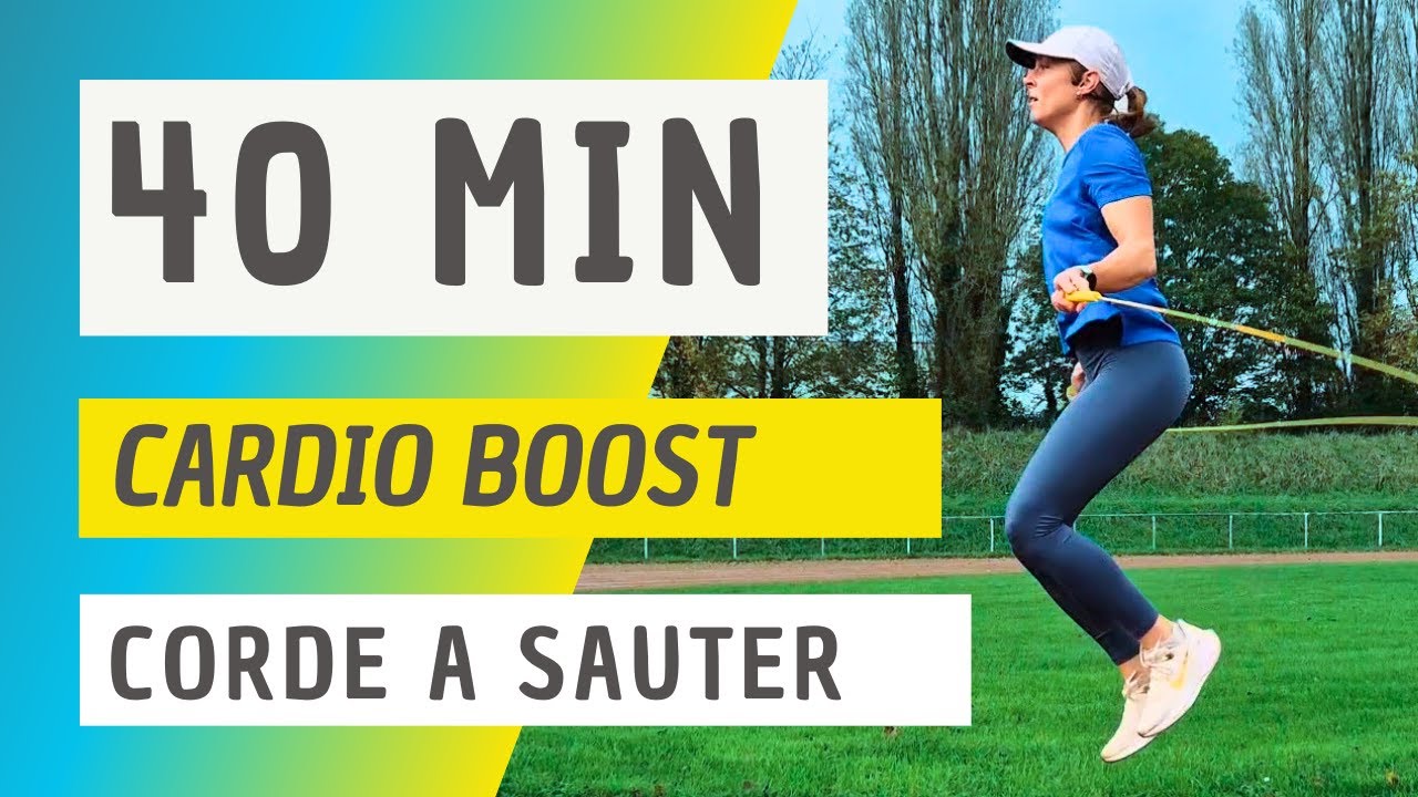 40 Minute Tabata Workout CORDE A SAUTER JUMP ROPE - YouTube