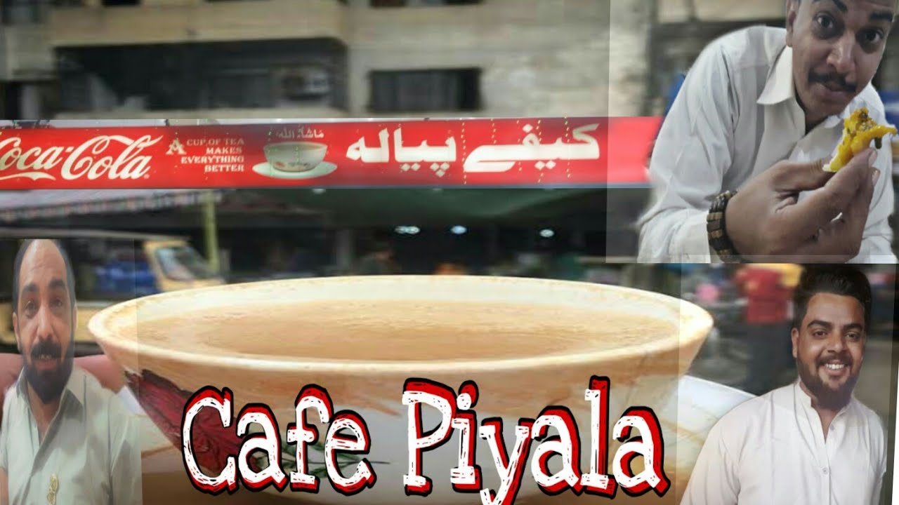 Cafe Piyala ! Street Food Of Karachi ! Piyala Hotel ka paratha ! Cafe ...