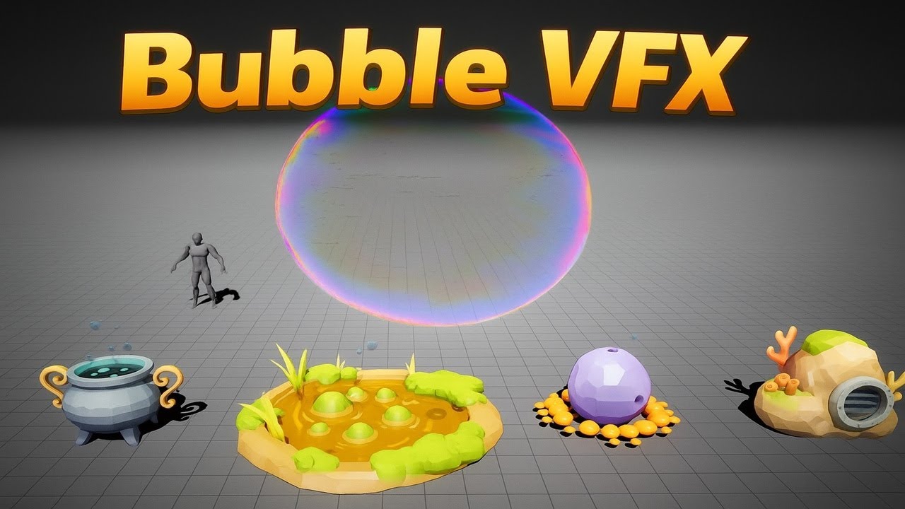Stylized Bubble VFX Pack for Unreal Engine - YouTube