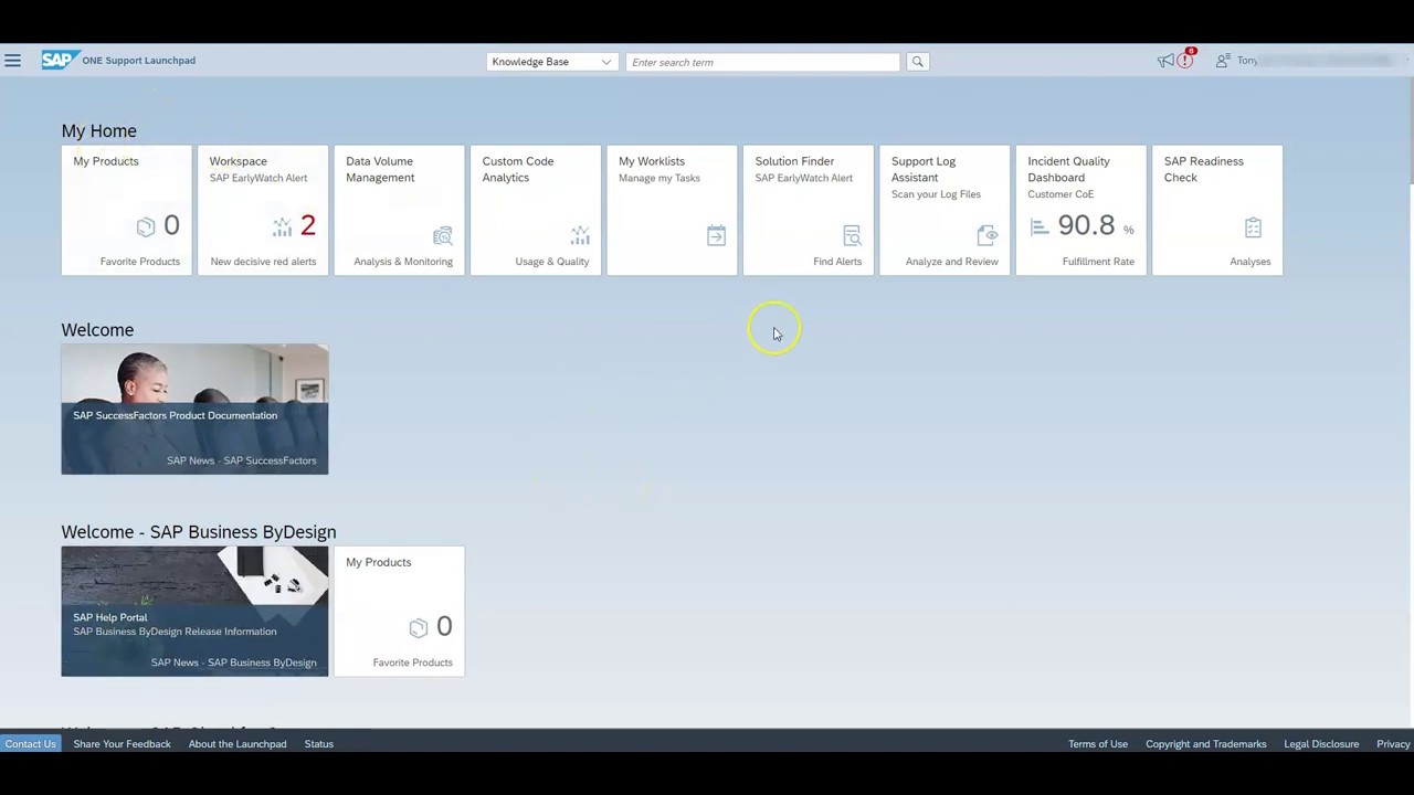 SAP One Support Portal - Support Log Assistant - YouTube