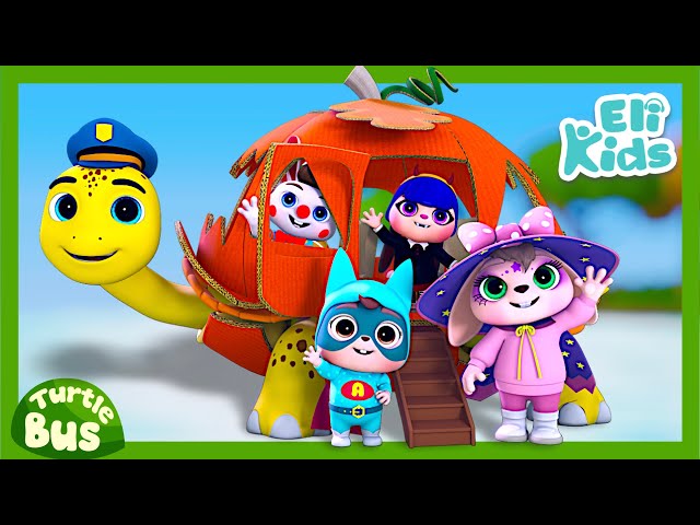 Turtle Bus (Halloween Version) | Eli Kids Songs & Nursery Rhymes ...