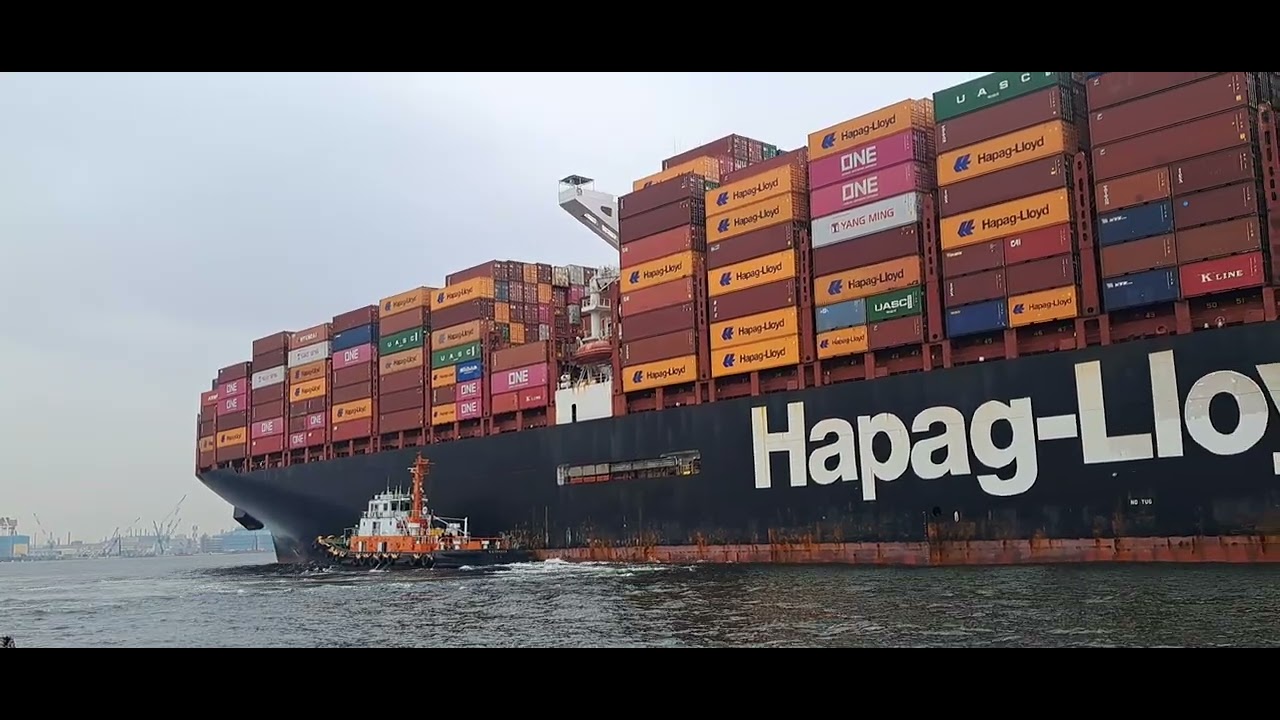 2025/02/03.下午14點31分赫伯羅德旗下AL DHAIL(戴爾快輪)第20航次最後一天進高雄港第二港口。 - YouTube