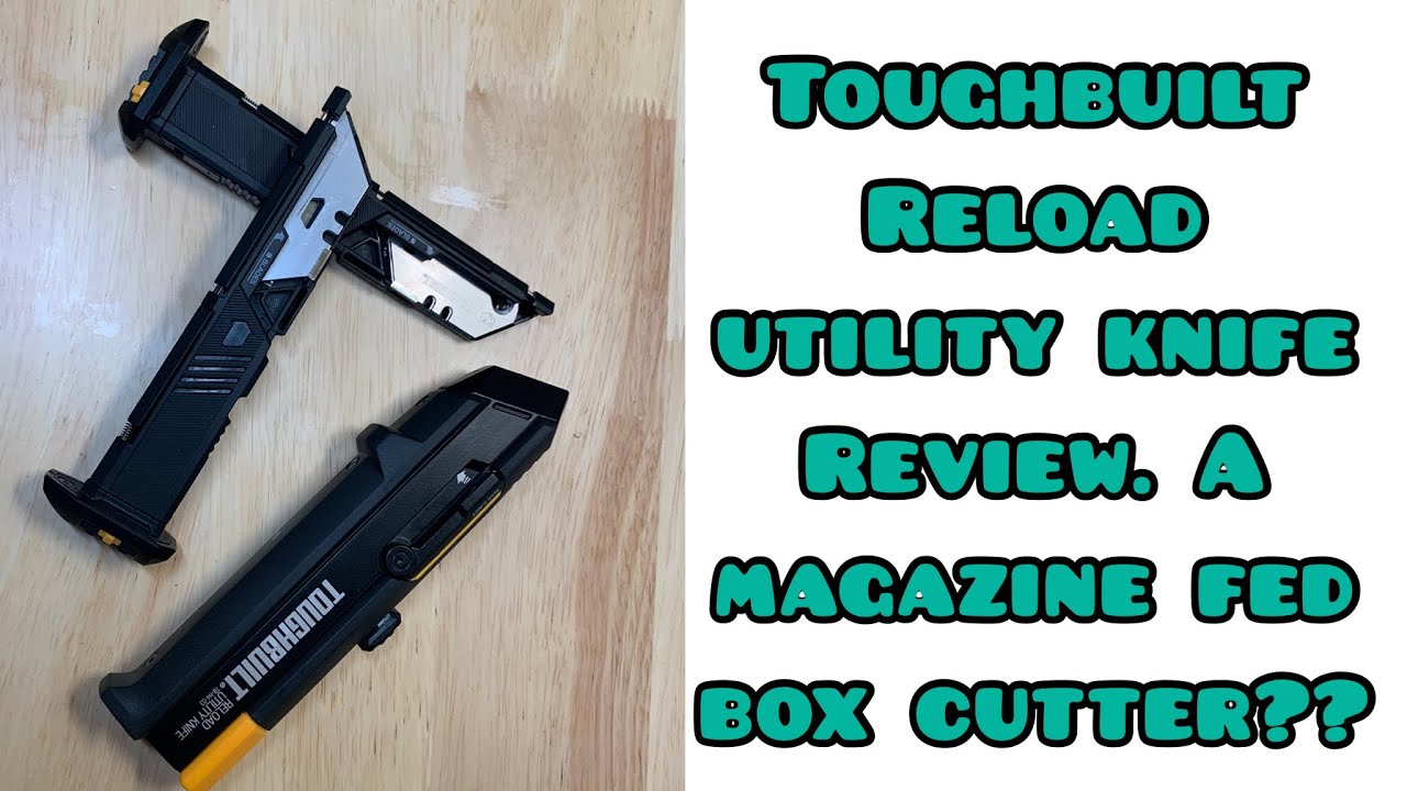Toughbuilt reload utility knife review . - YouTube