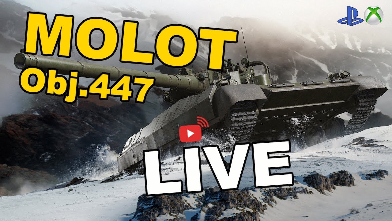 Object 477a Molot hincul live World of Tanks Xbox Series X/Ps5 - YouTube