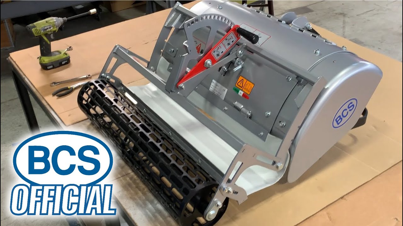 Assembling the BCS 30" Precision Depth Roller - YouTube