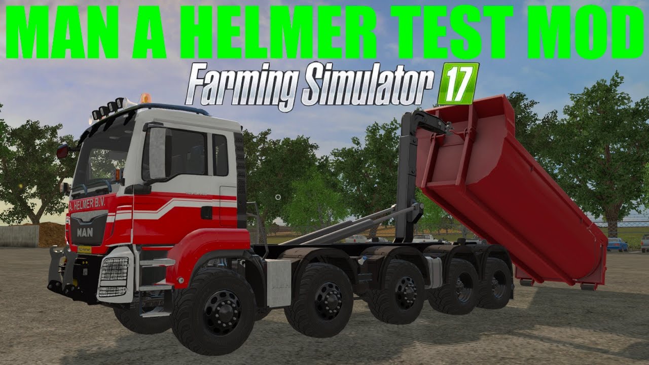 Man A Helmer HKL | Test mod FS17 - YouTube