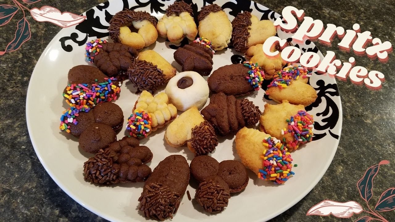 Spritz Cookies Recipe - Betefour Cookies Recipe - Easy Christmas ...