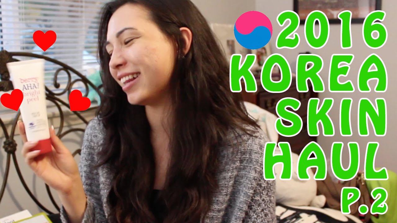 Korean Skin Haul P.2 - YouTube